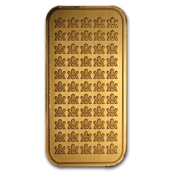 Buy 5 oz Gold Bar - Royal Canadian Mint RCM | APMEX