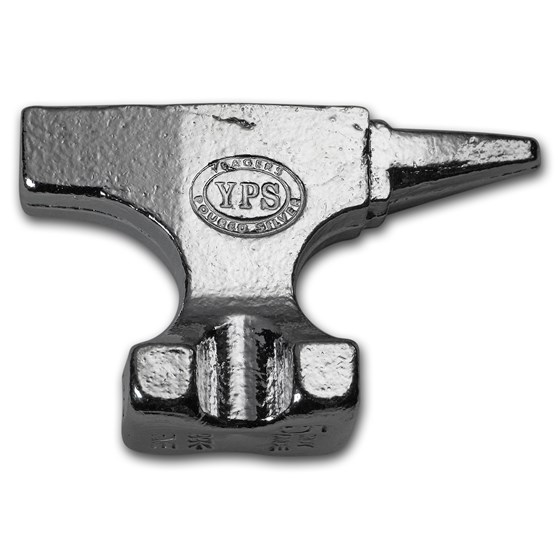 Buy 5 oz Hand Poured Silver Anvil | APMEX
