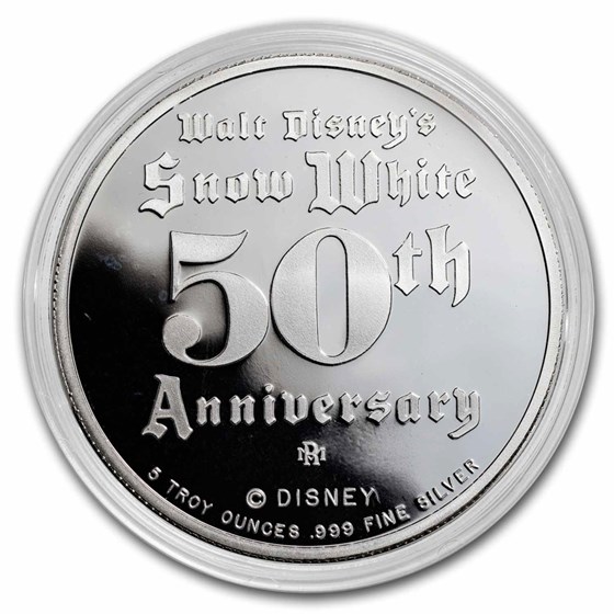 Buy 5 oz Silver - Disney's Snow White 50th Anniv Dopey (Capsule Only ...