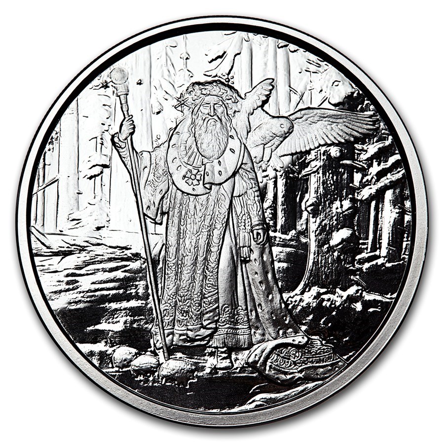 Buy 5 oz Silver Proof Round - Celtic Lore (Merlin) | APMEX