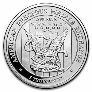 Buy 5 oz Silver Round | APMEX