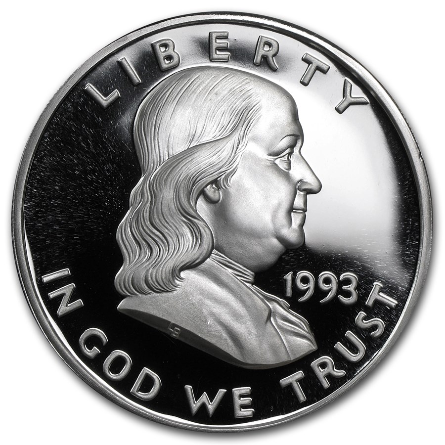 Buy 5 oz Silver Round - Franklin Half Dollar | APMEX