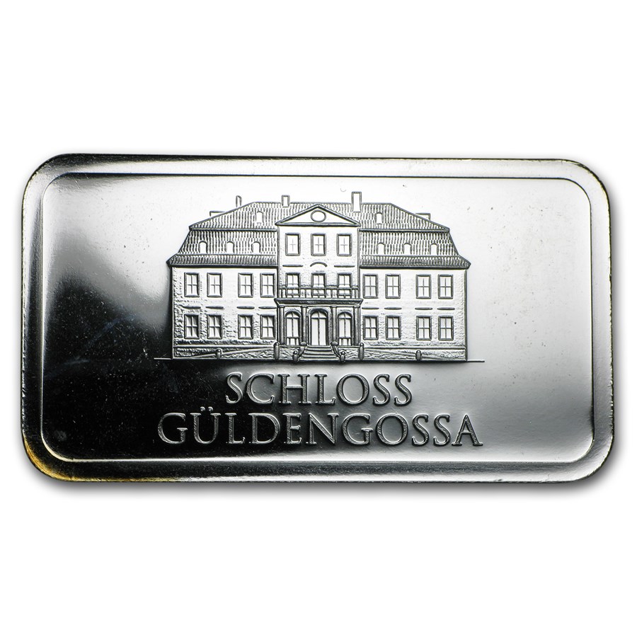 Buy 50 gram Silver Bar - Geiger Edelmetalle (Scruffy) | APMEX