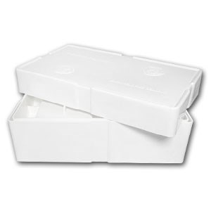 Buy 500-Coin 1 oz Platinum American Eagle Monster Box (Empty, White ...
