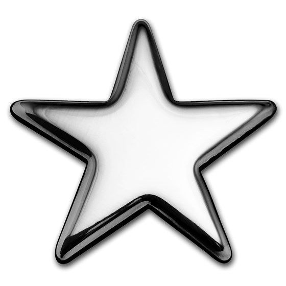 Buy 500 gram Silver Star Bar - Geiger Edelmetalle | APMEX