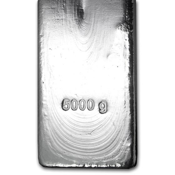 Buy 5000 gram Silver Bar - Argor-Heraeus (Poured) | APMEX