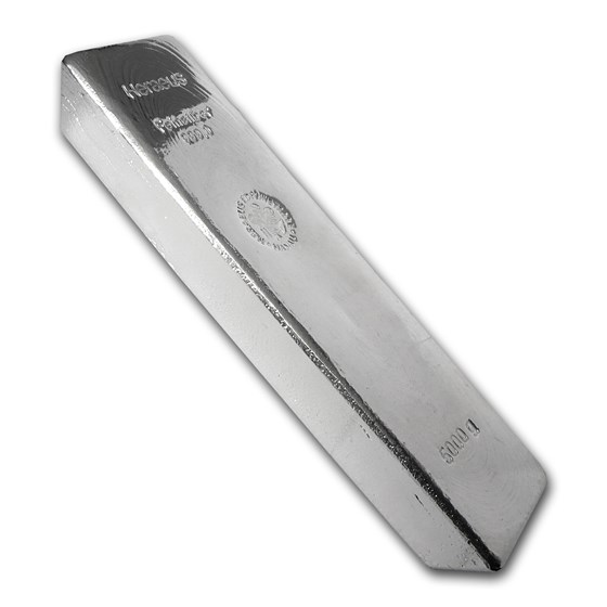 Buy 5000 gram Silver Bar - Argor-Heraeus (Poured) | APMEX