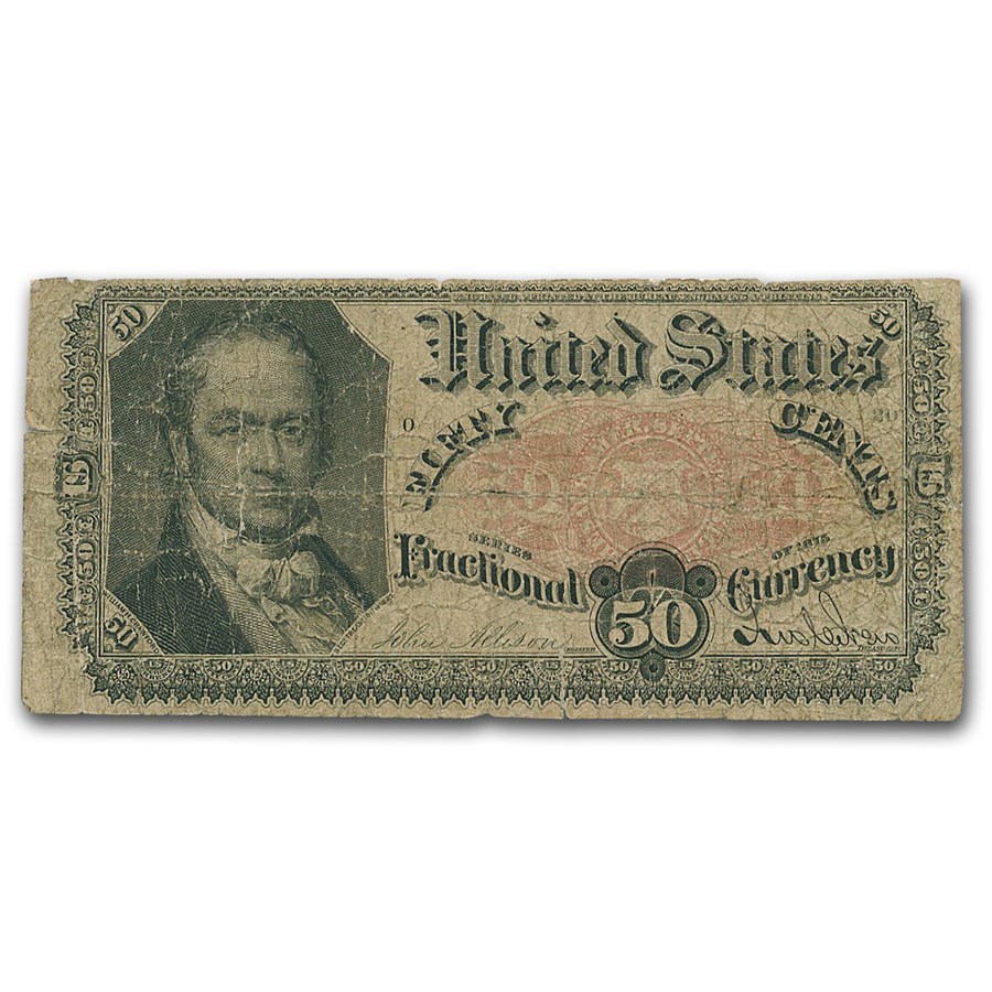 Buy 5th Issue Fractional Currency 50 Cents Good (FR#1381) | APMEX