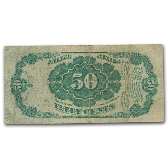 Buy 5th Issue Fractional Currency 50 Cents VF (FR#1381) | APMEX