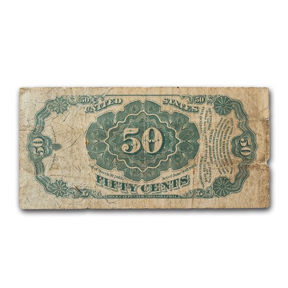 Buy 5th Issue Fractional Currency 50 Cents VG (Fr#1380) | APMEX