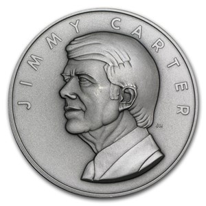 Buy 6.41 oz Silver Medal - Jimmy Carter Inauguration Day | APMEX