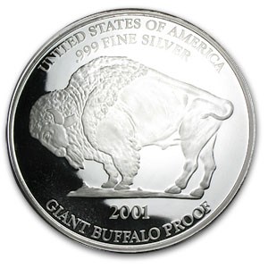 Buy 6 oz Giant Buffalo Proof - 2001 | APMEX
