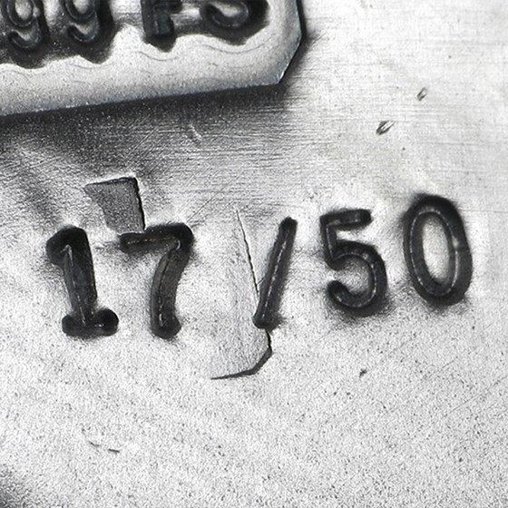 Buy 6 oz Hand Poured Silver Round - 1st 50 Issued | APMEX