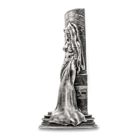 Buy 6 oz Silver Antique Statue - Frank Frazetta (Egyptian Queen) | APMEX