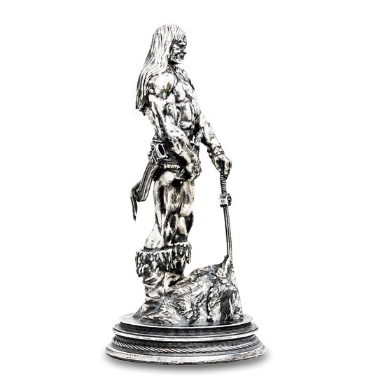 Buy 6 oz Silver Antique Statue - Frank Frazetta (The Barbarian) | APMEX