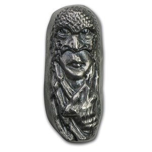 Buy 7 oz Silver Bar - Bison Bullion (Eagle Mask/1st 50 Issued, #5) | APMEX