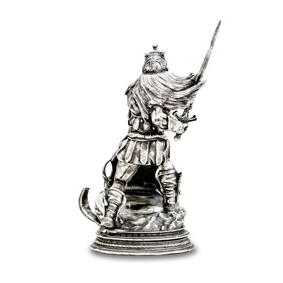 Buy 8 oz Silver Antique Statue - Frank Frazetta (Silver Warrior) | APMEX