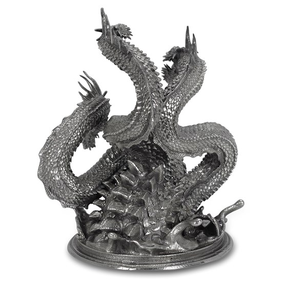 Buy 8 oz Silver Antique Statue - Hydra the Mythical Sea Serpent | APMEX