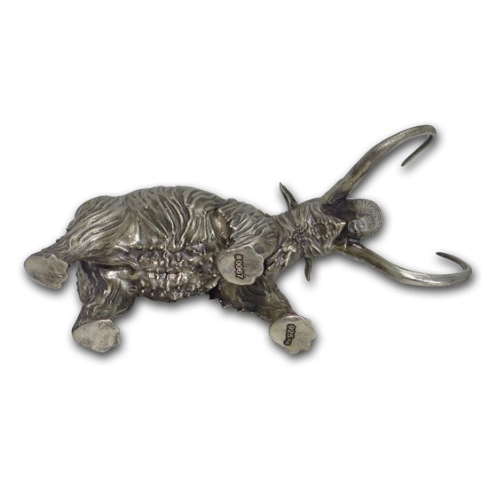 Buy 8 Oz Silver Antique Statue Woolly Mammoth Apmex