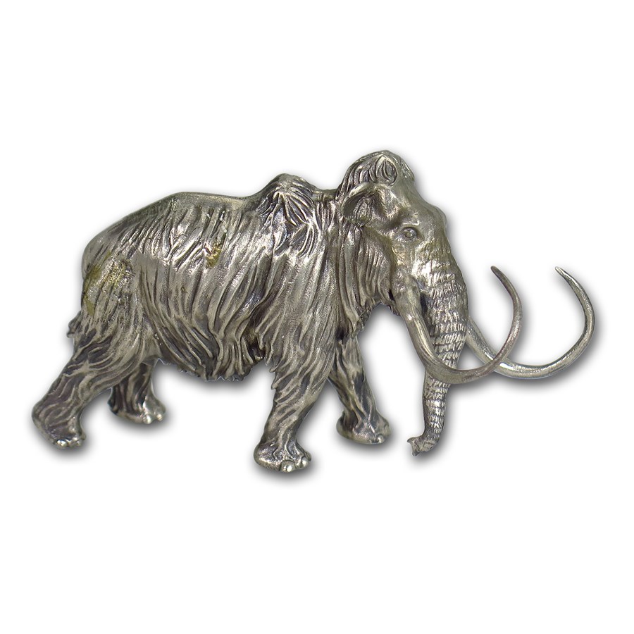 Buy 8 Oz Silver Antique Statue Woolly Mammoth Apmex