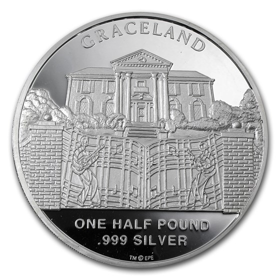 Buy 8 oz Silver Round - Elvis Presley | APMEX