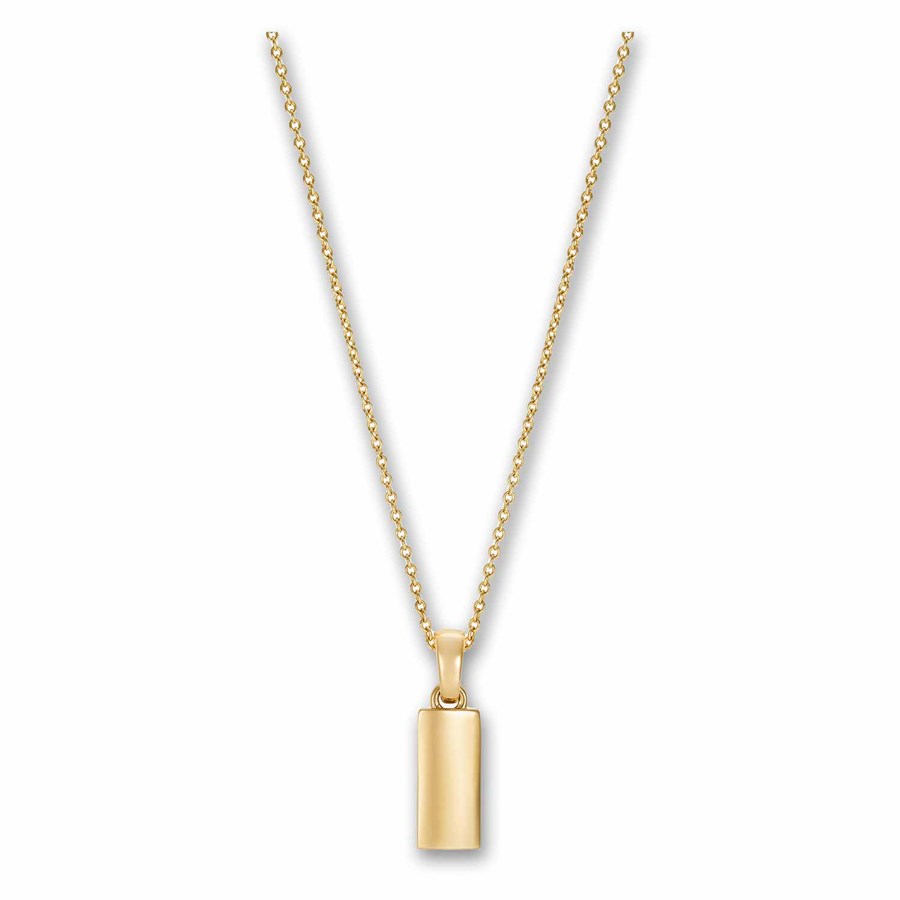 Buy Royal Mint 18K Gold 886 Bar Pendant with Chain | APMEX