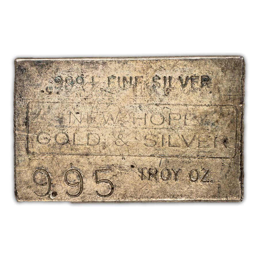 9.95 oz Silver Bar - New Hope Gold & Silver