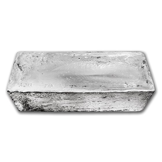 Buy 956.90 oz Silver Bar - Johnson Matthey (#19558) | APMEX