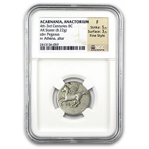 Buy Acarnania Anactorium Stater Fine NGC (350-250 BC) | APMEX
