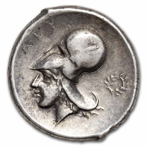 Acarnania Leucas AR Stater Pegasus (375-350 BC) VF