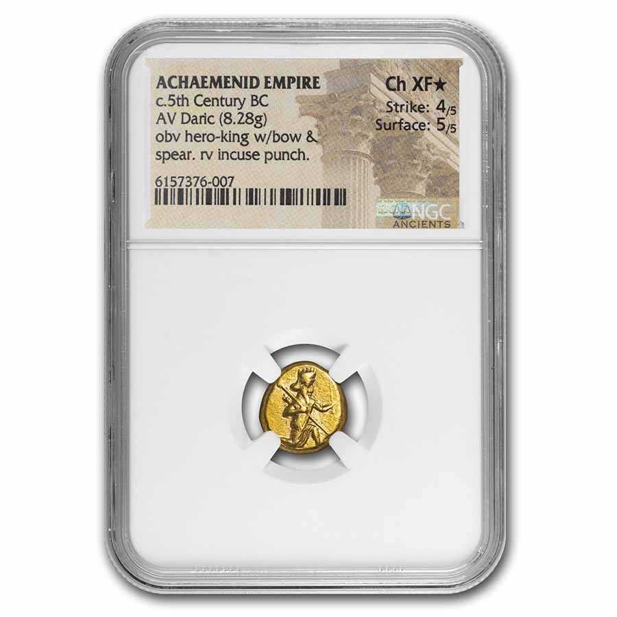 Buy Achaemenid Empire Gold Daric (c. 5th Century BC) Ch XF* NGC | APMEX