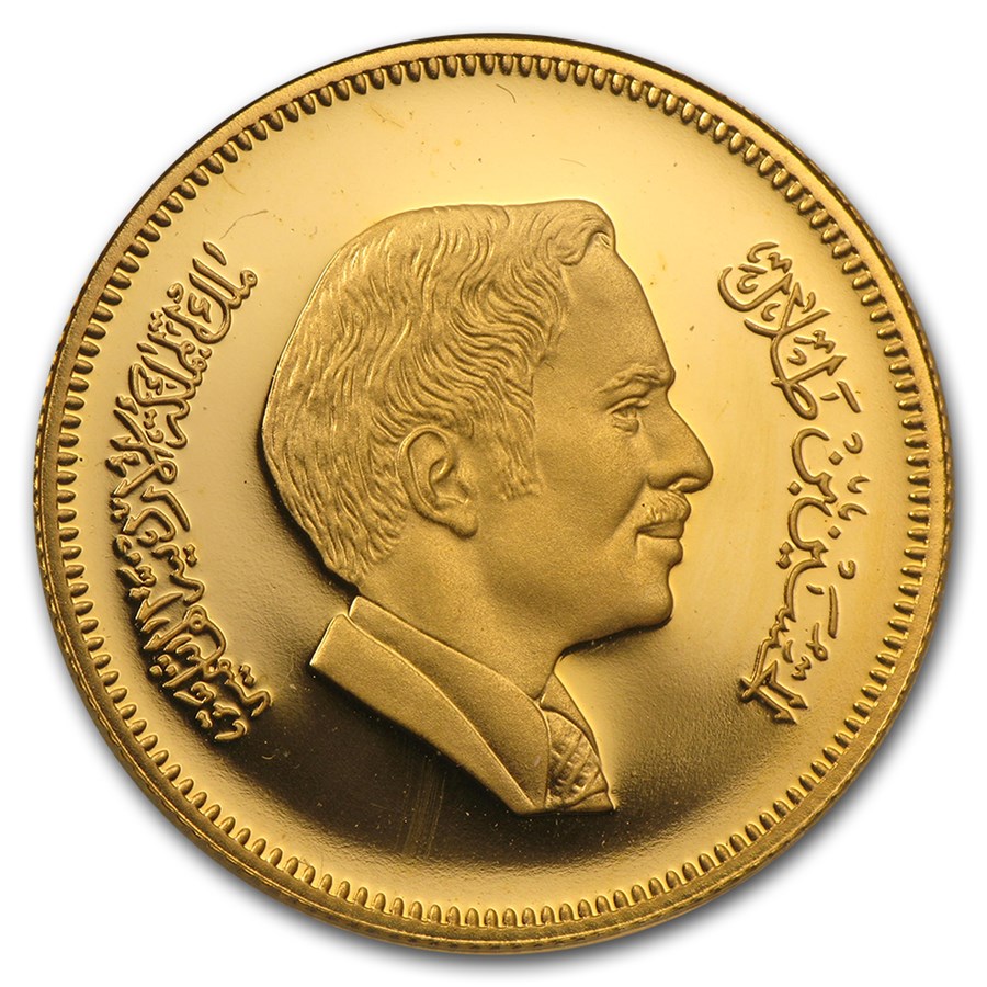 Buy AH1401-1981 Jordan Proof Gold 60 Dinars Proof | APMEX