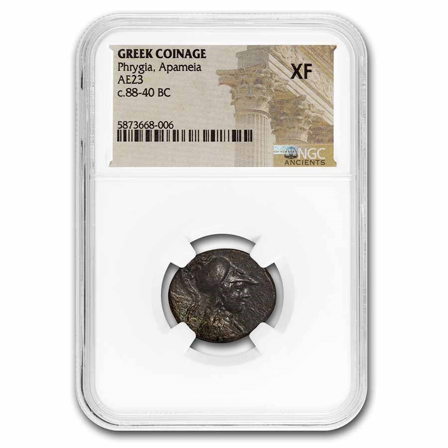 Buy Ancient Greece Phrygia Apameia AE 23 (89-40 BC) XF NGC | APMEX