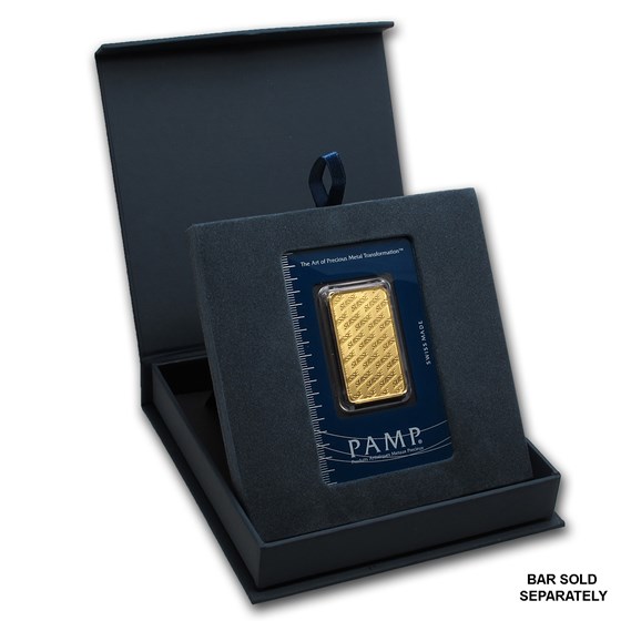 Buy APMEX Gift Box - PAMP Suisse Gold Bar (w/Assay) | APMEX
