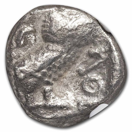 Arabia Felix. Sabaeans Silver Unit Owl c.3rd-2nd BC Fine NGC Arabia Felix. Sabaeans Silver Unit Owl c.3rd-2nd BC Fine NGC