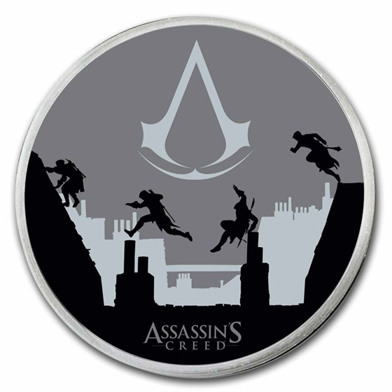 Buy Assassin’s Creed Rooftop Assassins 1 oz Ag Color | APMEX