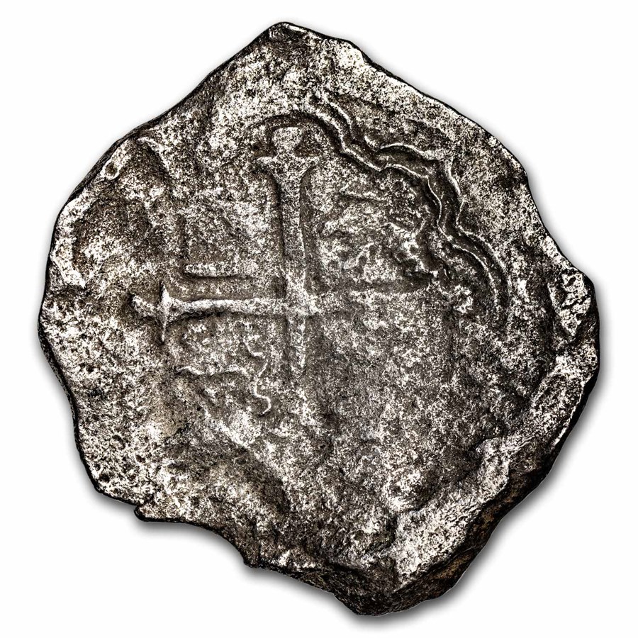 Atocha Shipwreck Silver 8 Reales Genuine (w/Collectors Ticket)