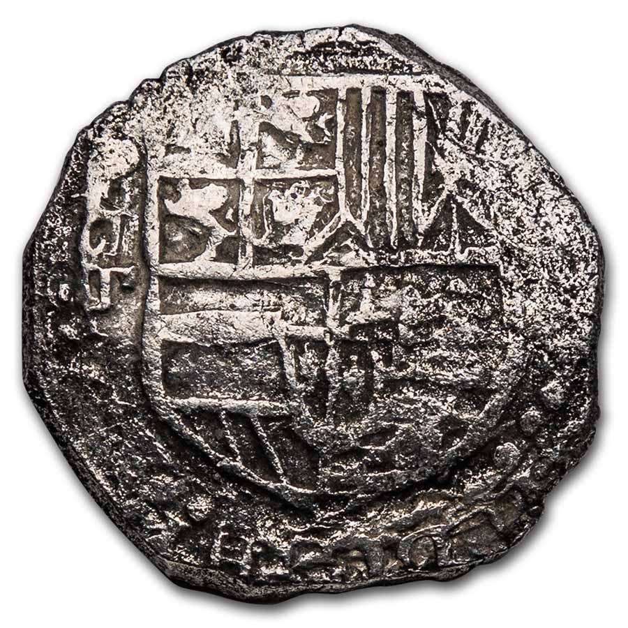 Buy Atocha Shipwreck Silver 8 Reales Grade 1 Salvage | APMEX
