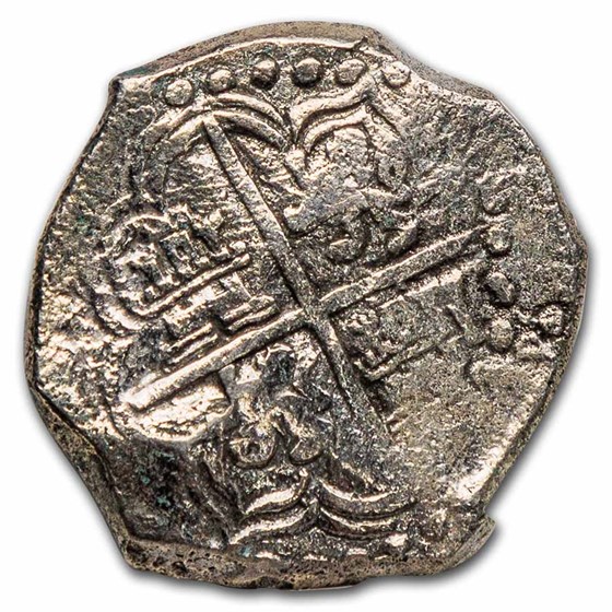 Buy Atocha Shipwreck Silver 8 Reales Grade 1 (Salvage w/COA) | APMEX