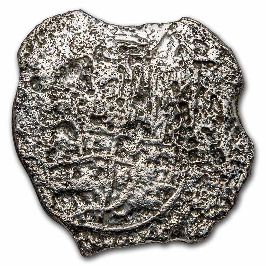 Buy Atocha Shipwreck Silver 8 Reales Grade 4 (Salvage w/COA) | APMEX