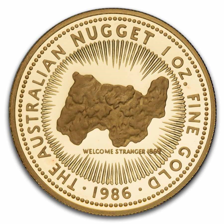 Buy Australia 1 oz Proof Gold Nugget (Random Year) | APMEX