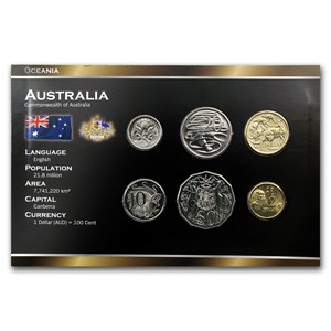 Buy Australia 6-Coin Set 5 Cents - 2 Dollars BU | APMEX