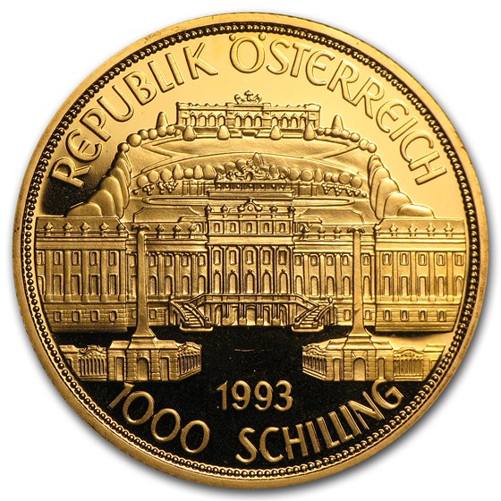 Buy Austria Gold 1000 Schilling Commemoratives (1990-2001) | APMEX