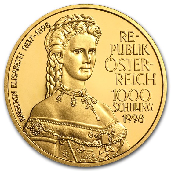 Buy Austria Gold 1000 Schilling Commemoratives (1990-2001) | APMEX