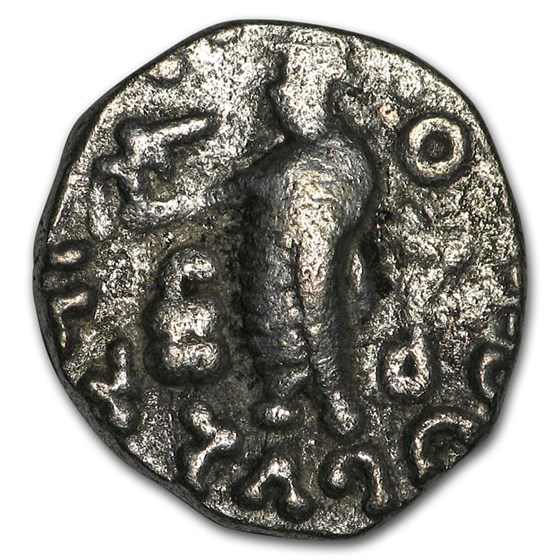 Buy Bactria Silver Drachma Biblical Coin of the Magi (35 BC-5 AD) VF ...