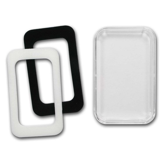 Buy Bar Capsule Direct Fit - 1 oz Silver Bar (Uncommon Size) | APMEX