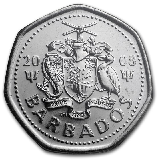 Buy Barbados 1 Cent - 1 Dollar 5-Coin Set BU (Landscape Packaging) | APMEX