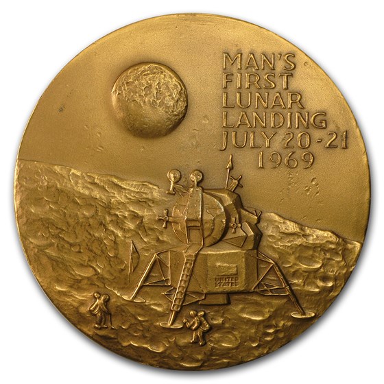 Buy Bronze Medal Apollo 11 (2 1/2" Dia.) | APMEX