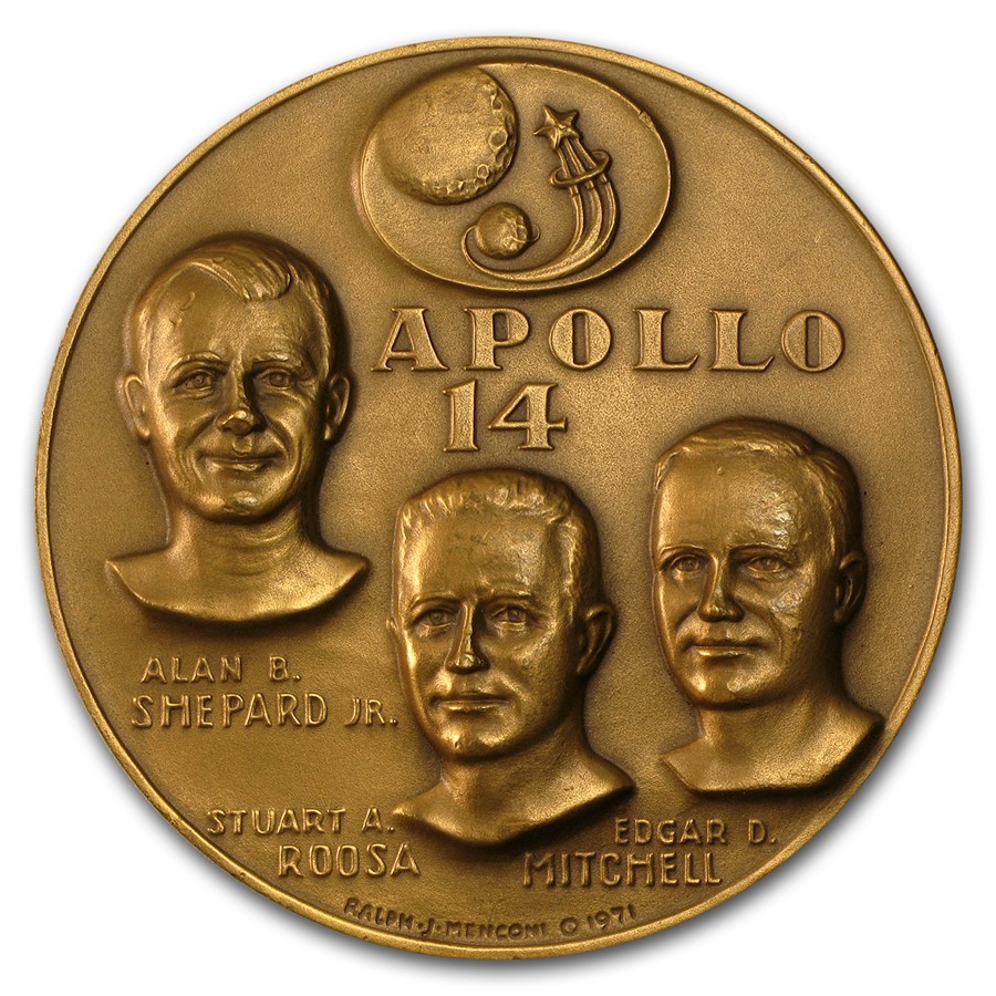 Buy Bronze Medal Apollo 14 (2 1/2" Dia.) | APMEX