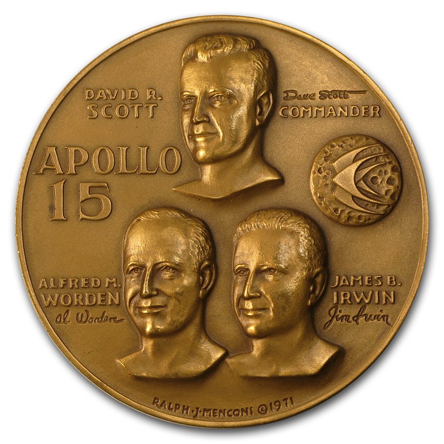 Buy Bronze Medal Apollo 15 (2 1/2" Dia.) | APMEX